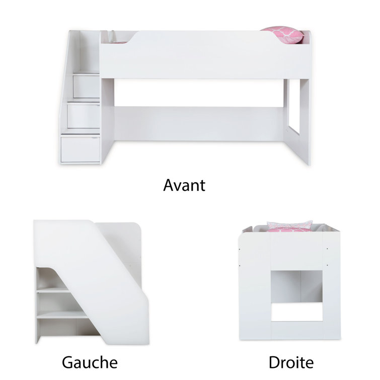 South shore mobby twin loft bed store